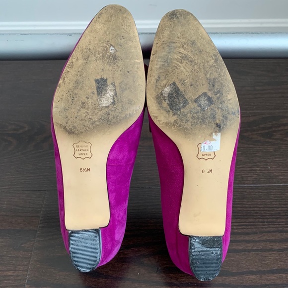 Calico | Shoes | Vintage Magenta Pumps | Poshmark